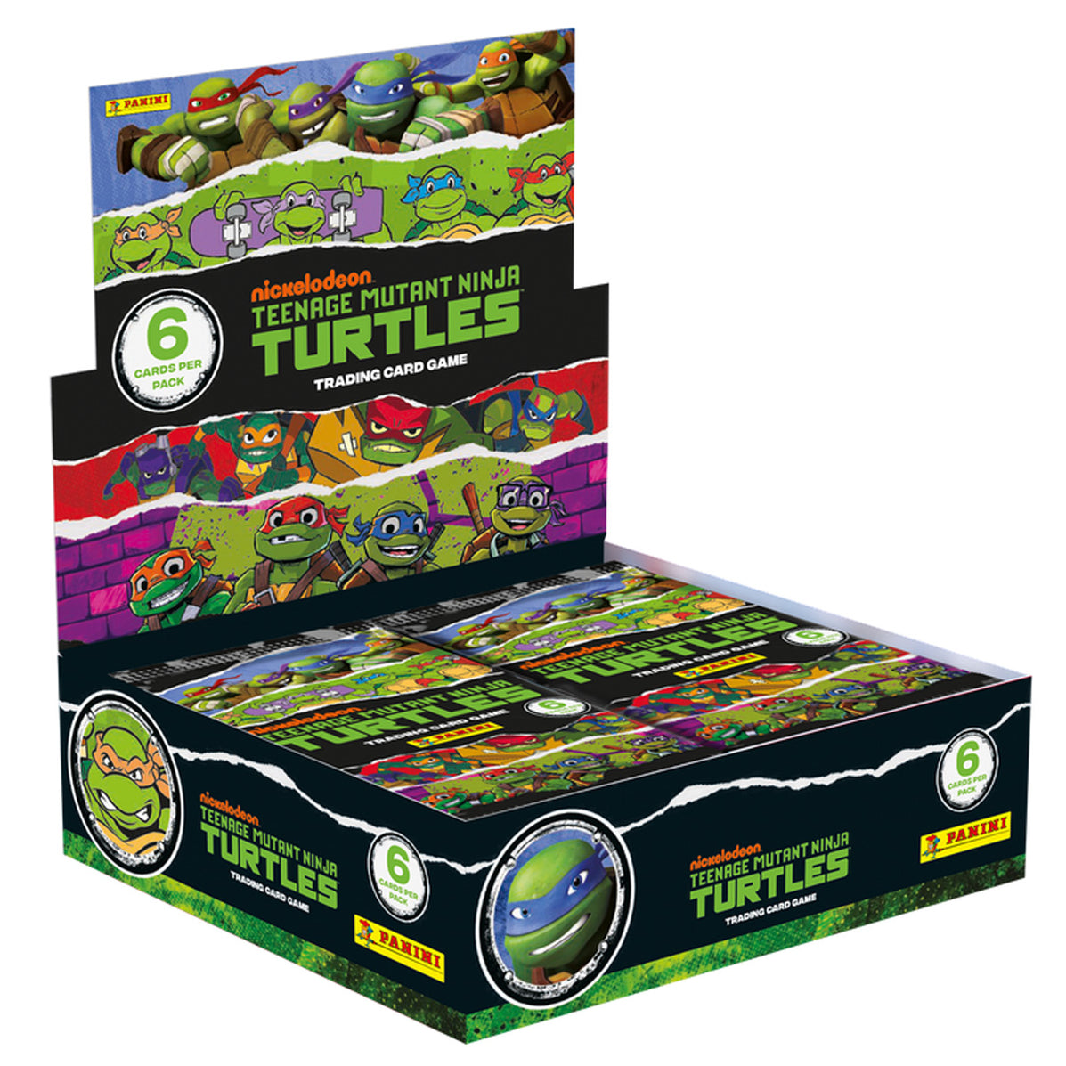 Panini Teenage Mutant Ninja Turtles 3 Trading Card Game 24 Pack Box ...