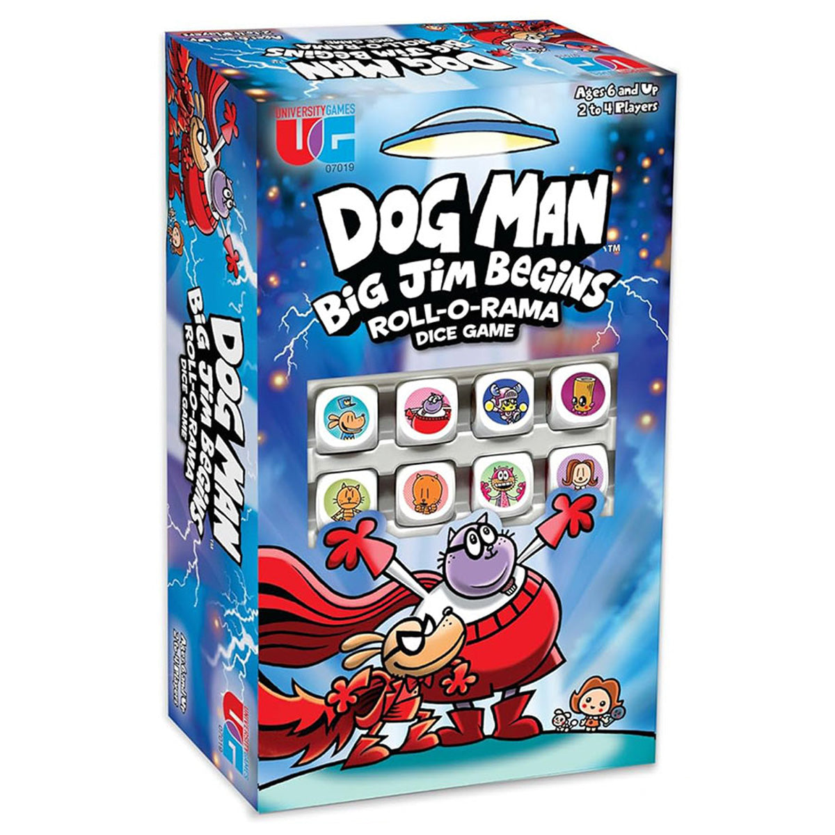 Dog Man Big Jim Begins Roll-O-Rama Dice Game — Booghe