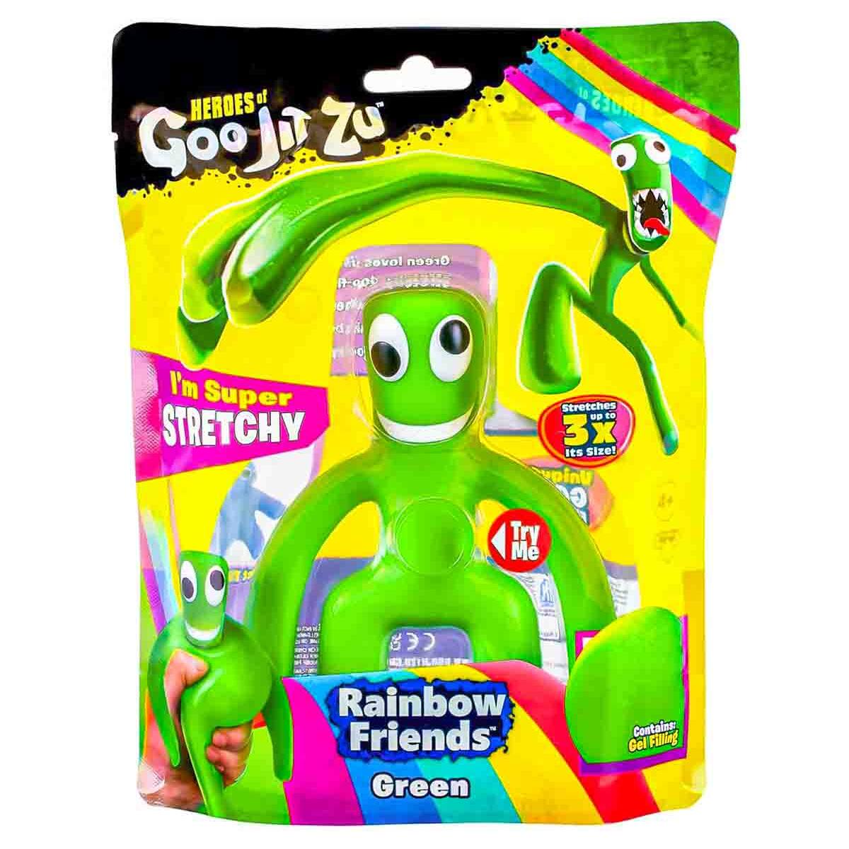 Heroes of Goo Jit Zu: Rainbow Friends: Green Stretch Figure — Booghe