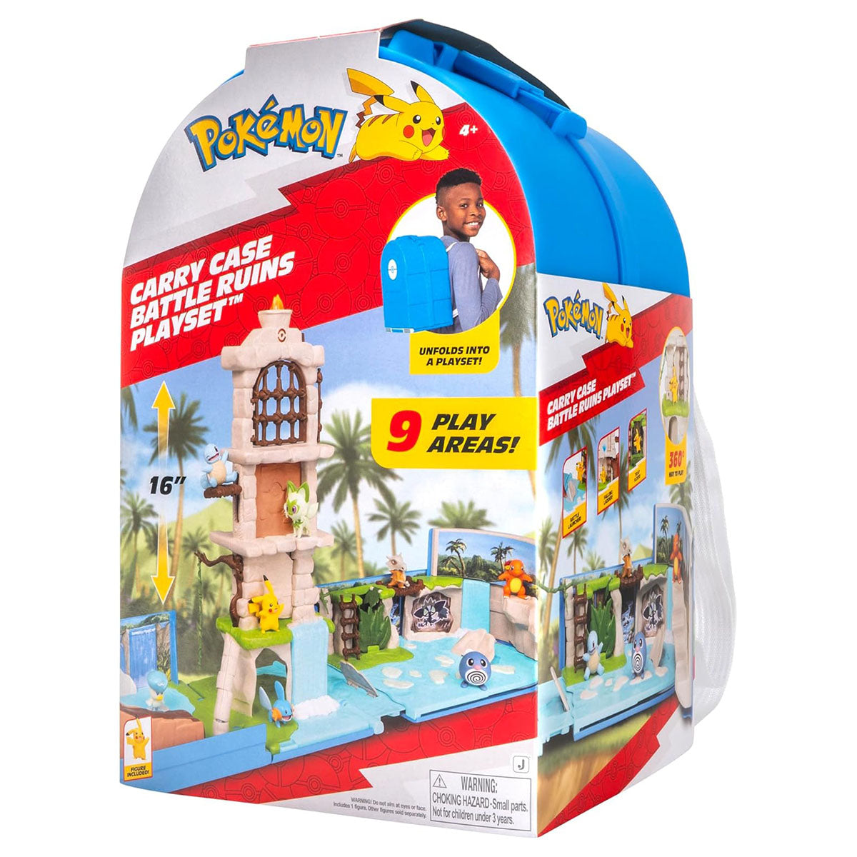 Pokémon Carry Case Battle Ruins Playset — Booghe