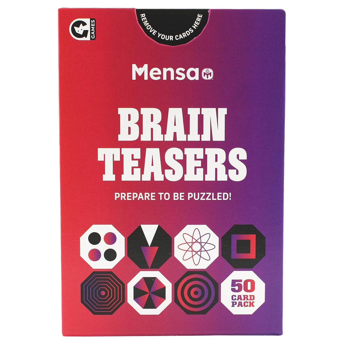 Mensa Brain Teasers Card Game — Booghe