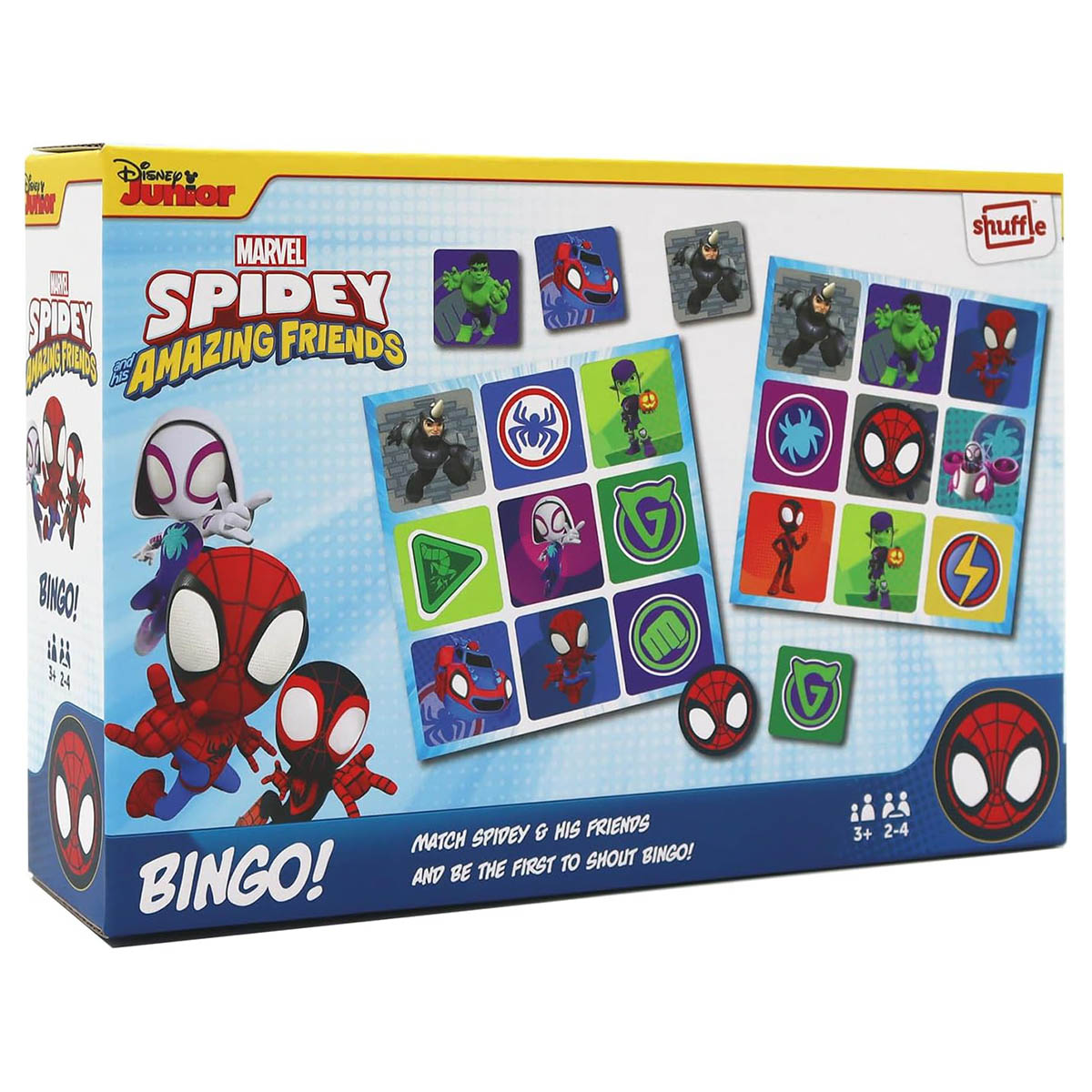 Marvel Spidey and his Amazing Friends Bingo Game — Booghe