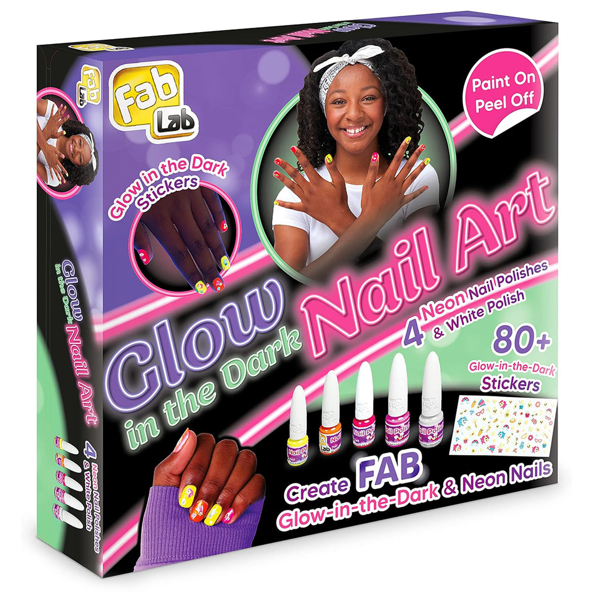 Fab Lab Glow in the Dark Nail Art Kit — Booghe