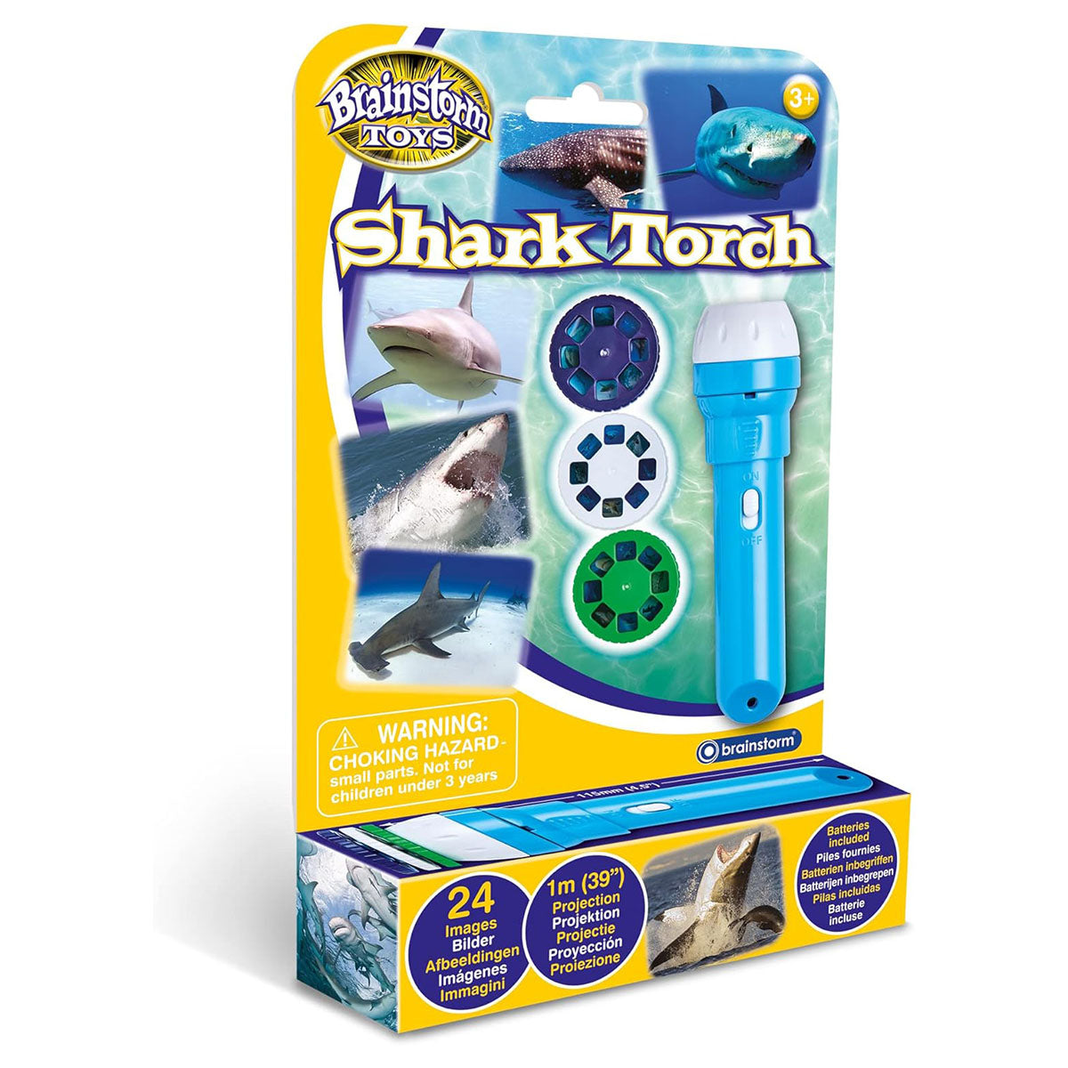 Brainstorm Shark Torch & Projector — Booghe
