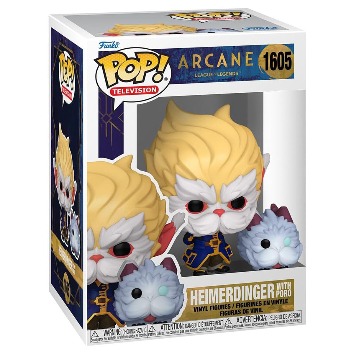 Funko Pop! Television: Arcane League of Legends: Heimerdinger with Por ...