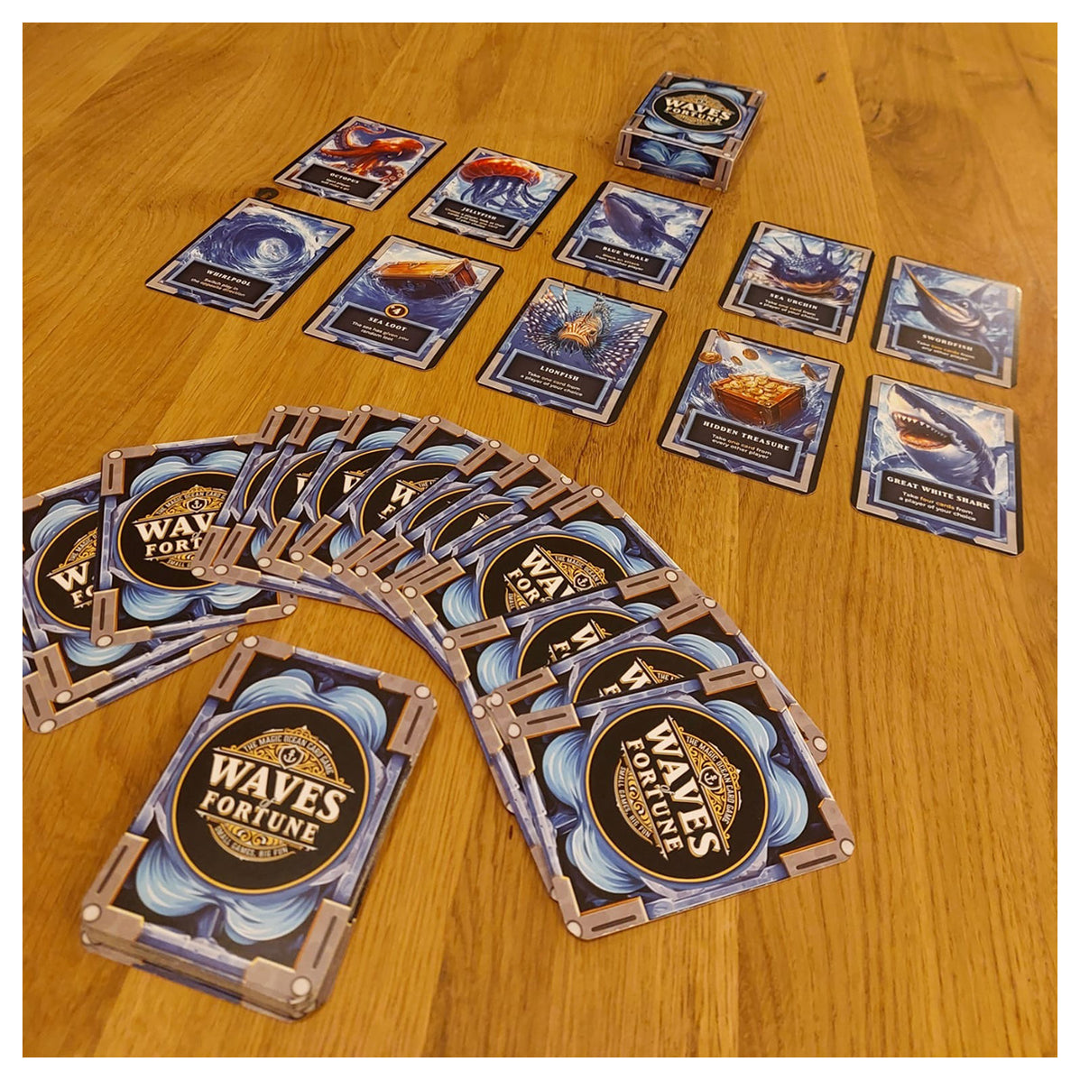 Waves of Fortune Card Game — Booghe