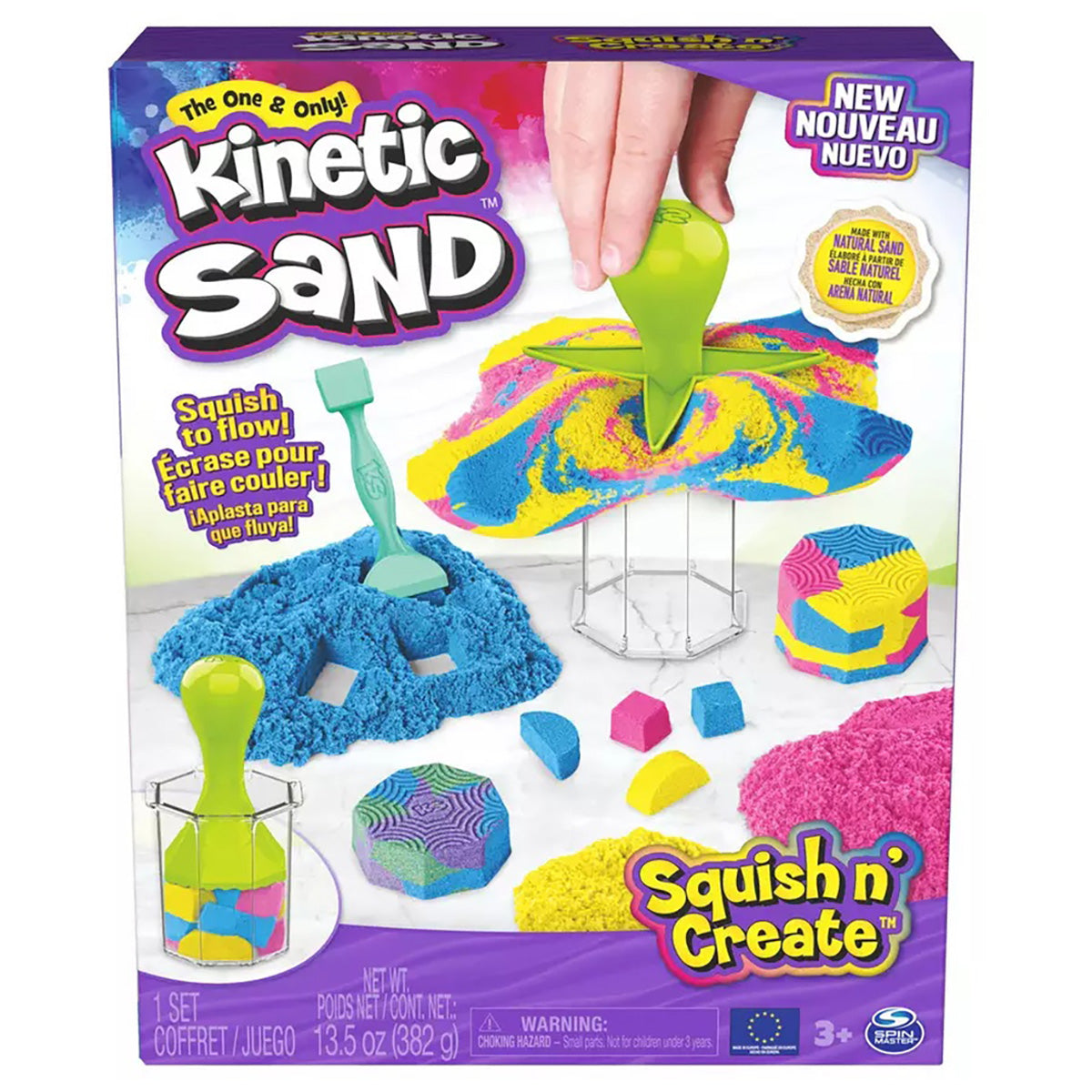 Kinetic Sand Squish n' Create Set — Booghe