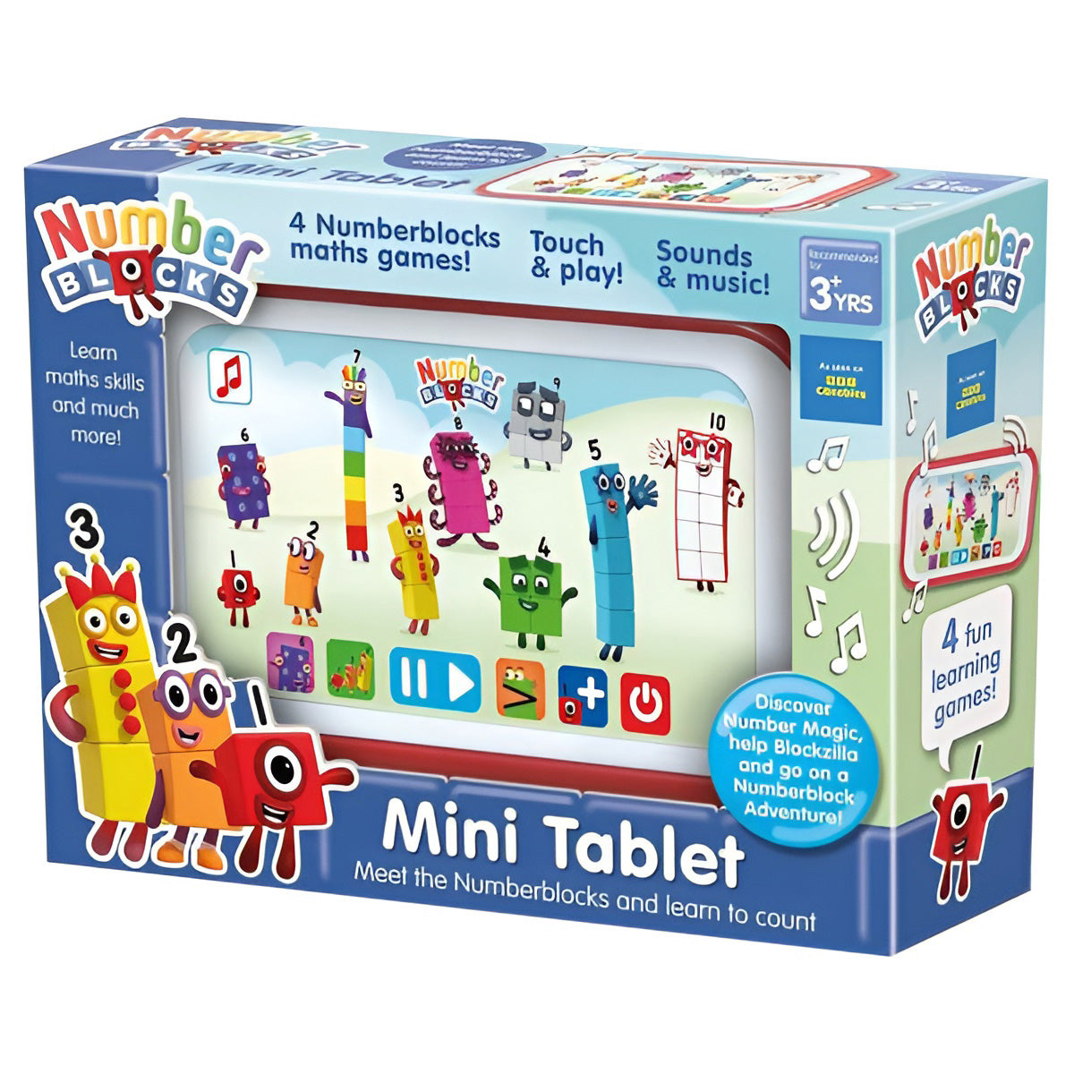 Numberblocks Mini Tablet — Booghe