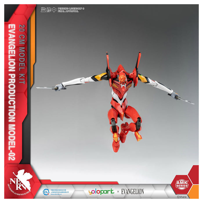 AMK Series Evangalion EVA-02 20cm Model Kit — Booghe