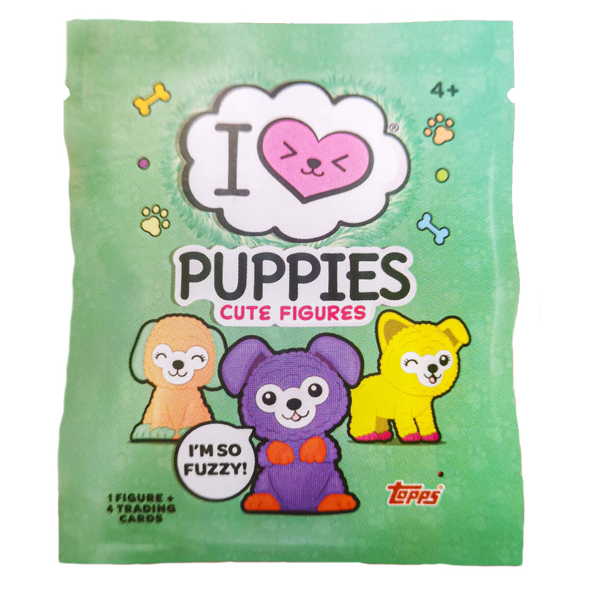 Topps I Love Puppies Cute Figure Pack (styles vary) — Booghe