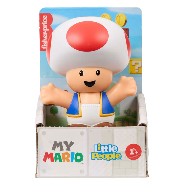 Fisher-Price Little People My Mario Toad 7cm Figure — Booghe
