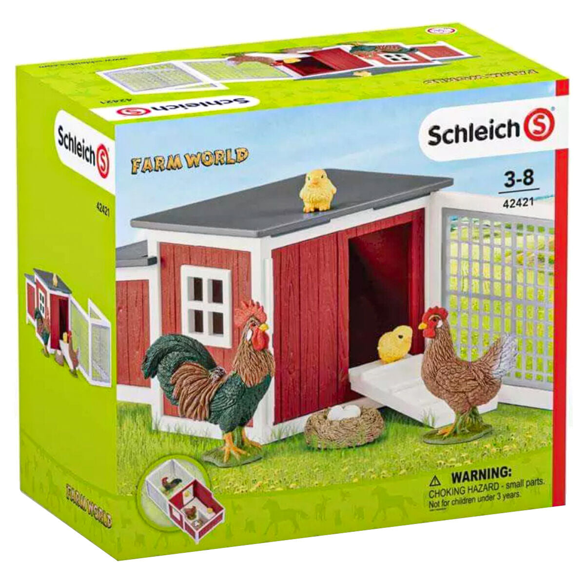 Schleich Farm World Chicken Coop Playset — Booghe