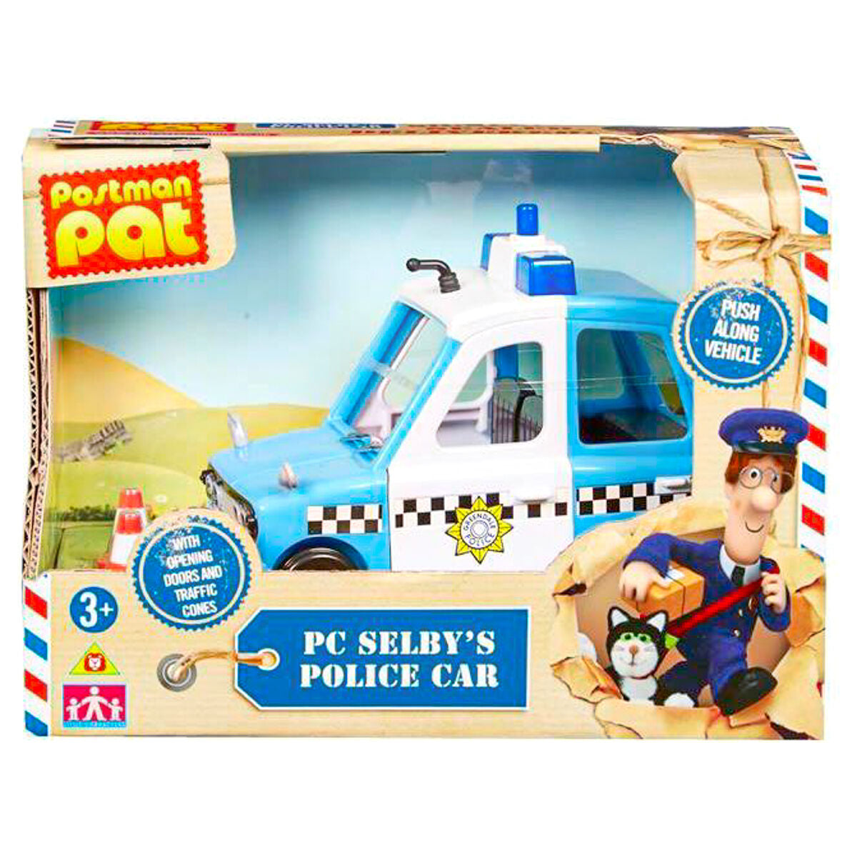 Character Postman Pat PC Selby's Police Car — Booghe