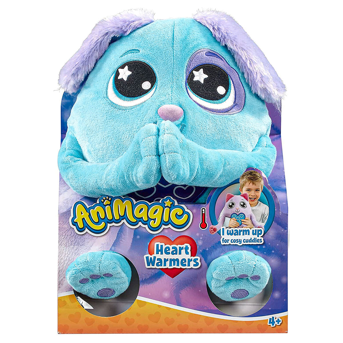 AniMagic Heart Warmers Cuddles Dog Soft Toy — Booghe
