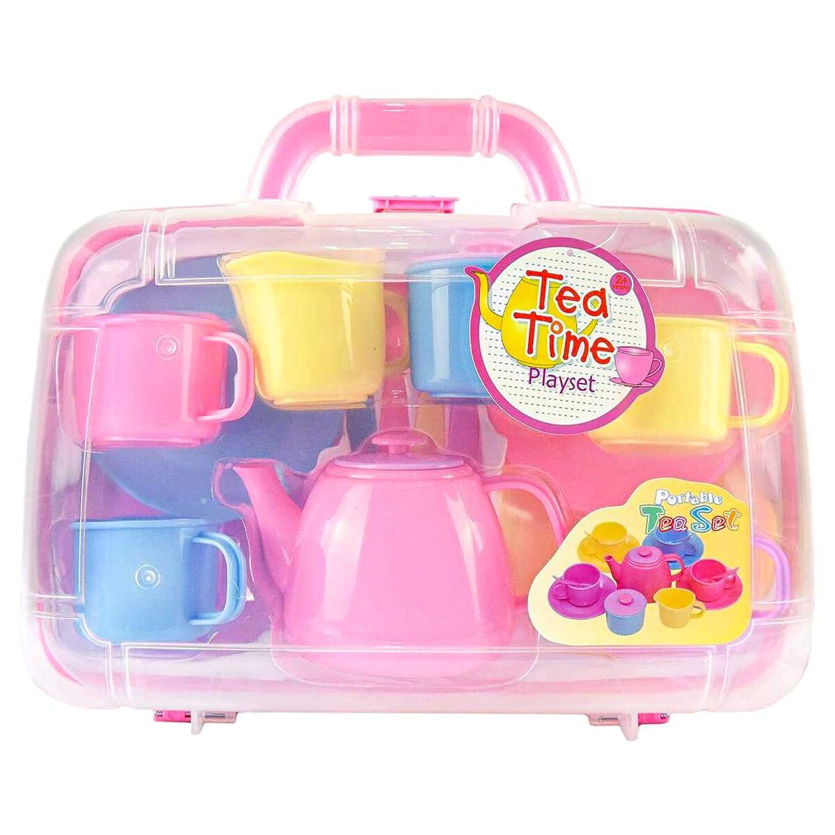 Peterkin Portable Tea Set Pastel Playset — Booghe
