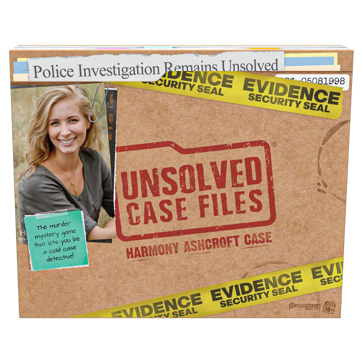 Unsolved Case Files Harmony Ashcroft Case Murder Mystery Game — Booghe