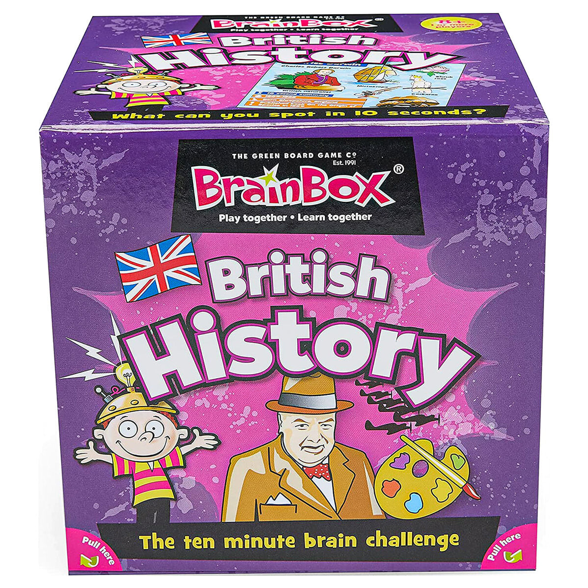 Asmodee BrainBox British History Card Game — Booghe