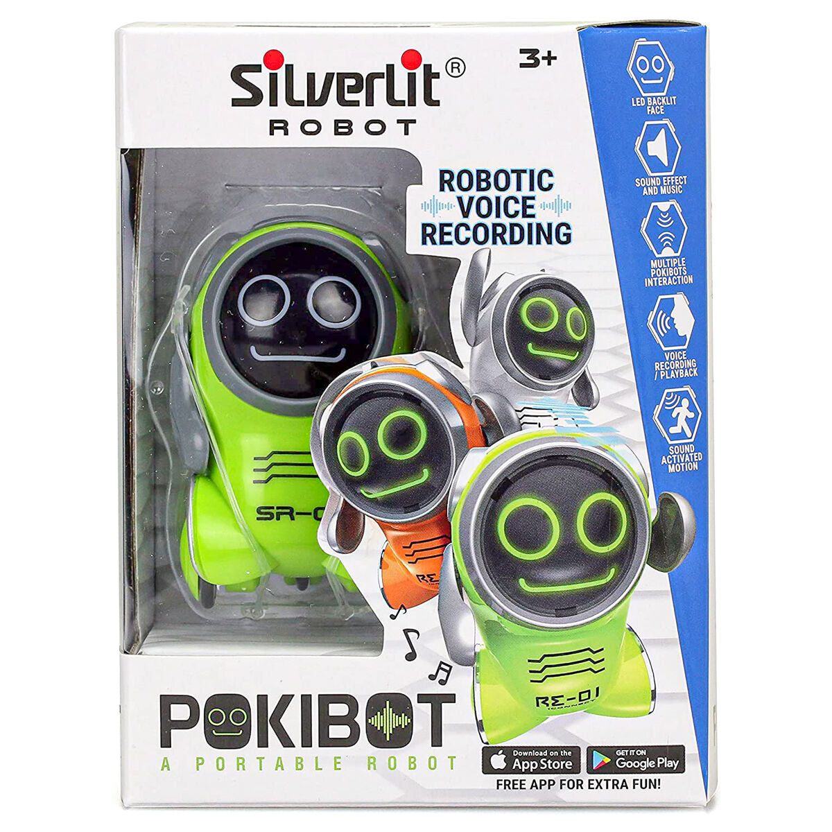 Pokibot Round Face Robot (styles vary) — Booghe
