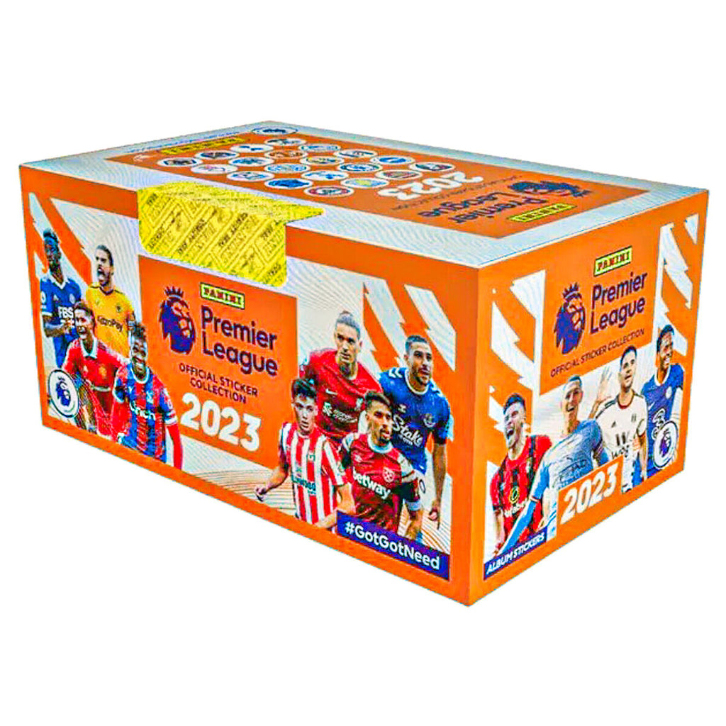 Panini Premier League 2023 Sticker Collection 100 Pack Box — Booghe