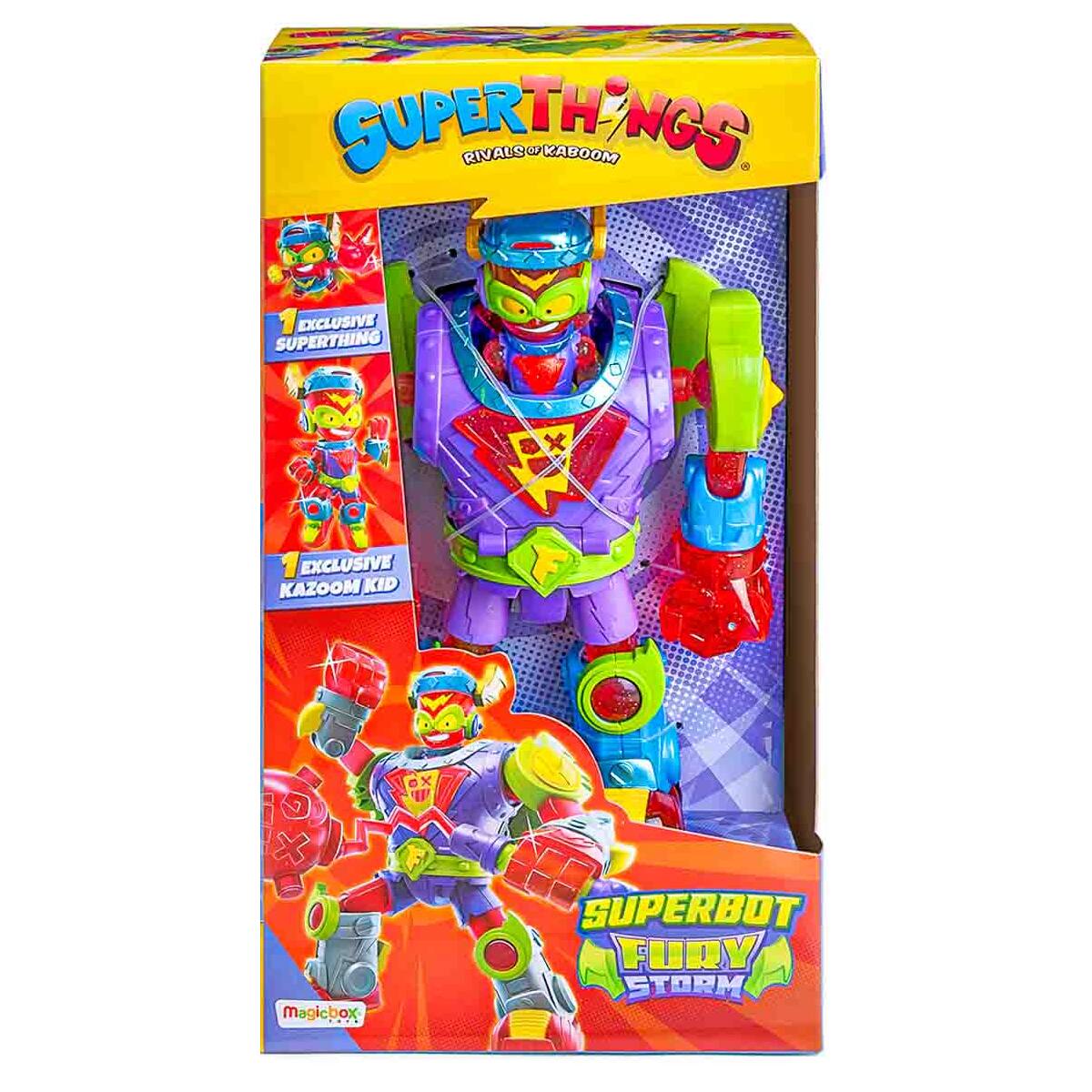 SuperThings Rivals of Kaboom: Superbot Fury Storm Figure — Booghe
